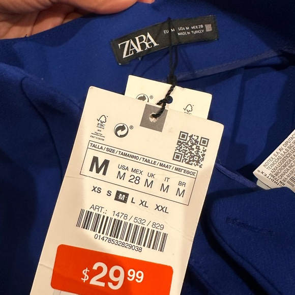 Zara | Pants & Jumpsuits | Royal Blue Zara Slacks | Poshmark